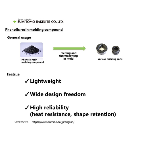 SUMITOMO BAKELITE Co., Ltd. :: Materials :: Resin Materials :: Item Detail